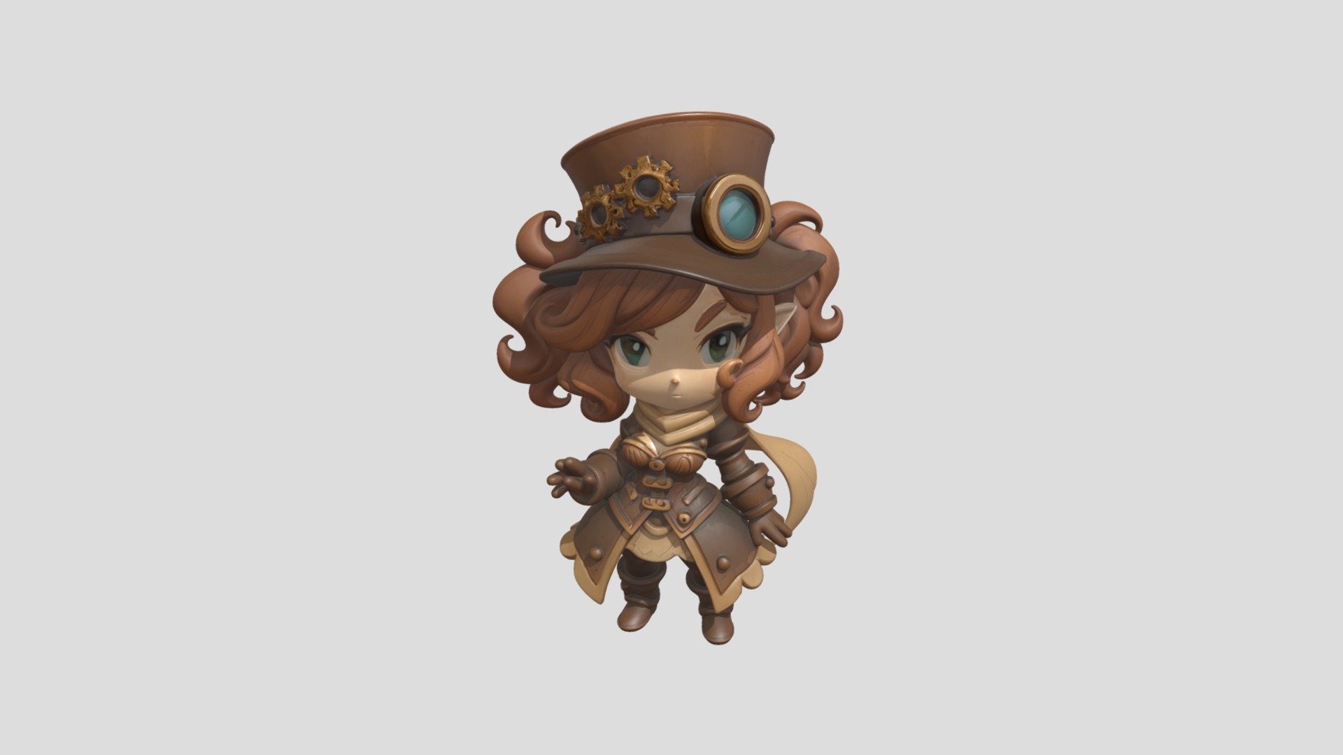 Game Character Marvelous Stylized - Download Free 3D model by klrxyz ...