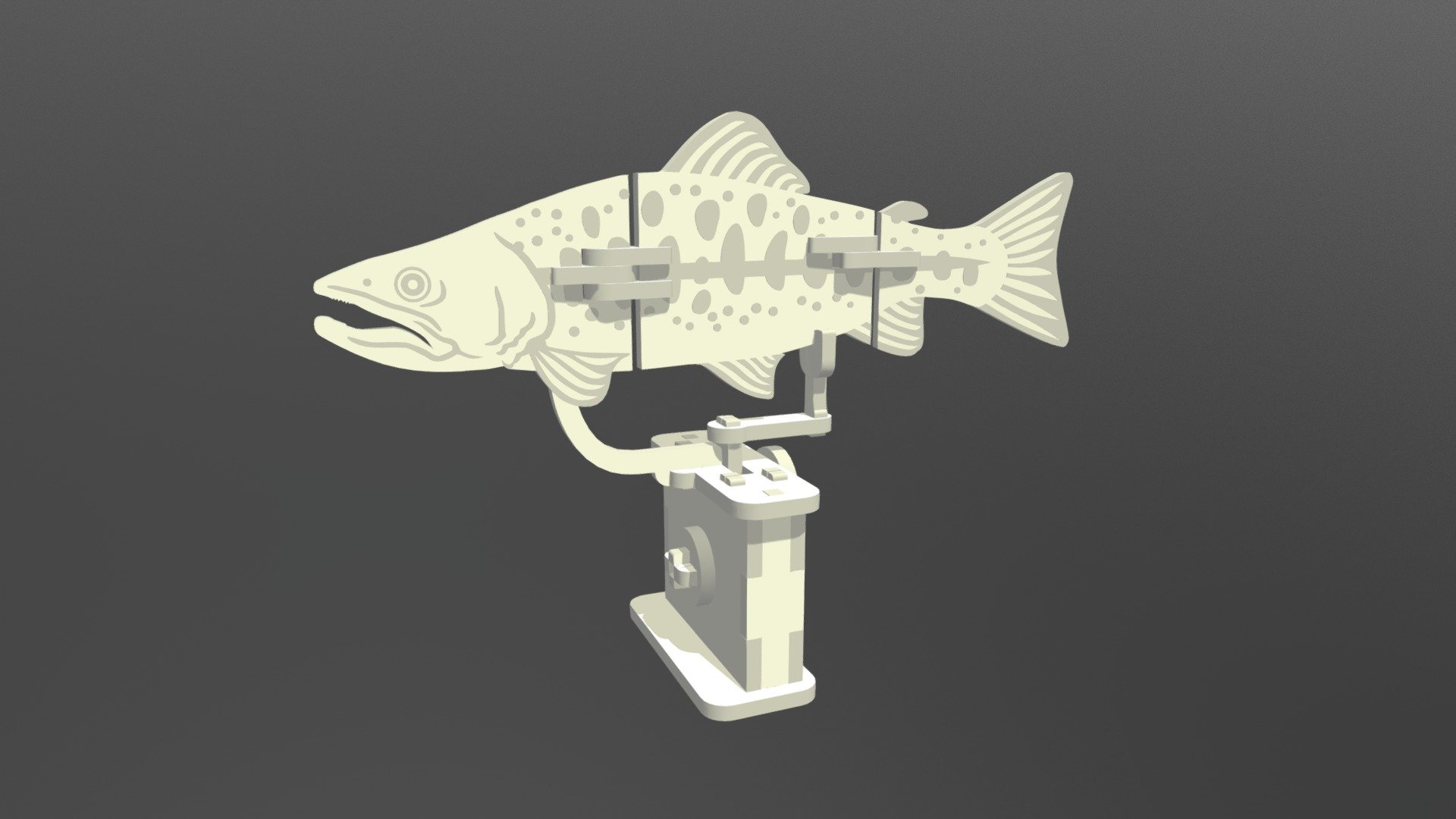 Entry Grade Formosan Landlocked Salmon - 3D model by Fuumas (@Chun-Wei ...