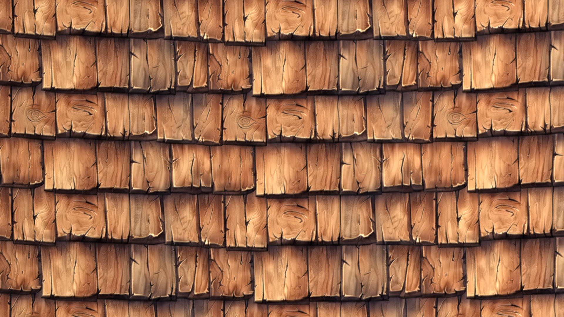 Stylized Roof Seamless Texture - Buy Royalty Free 3D model by zames1992 ...
