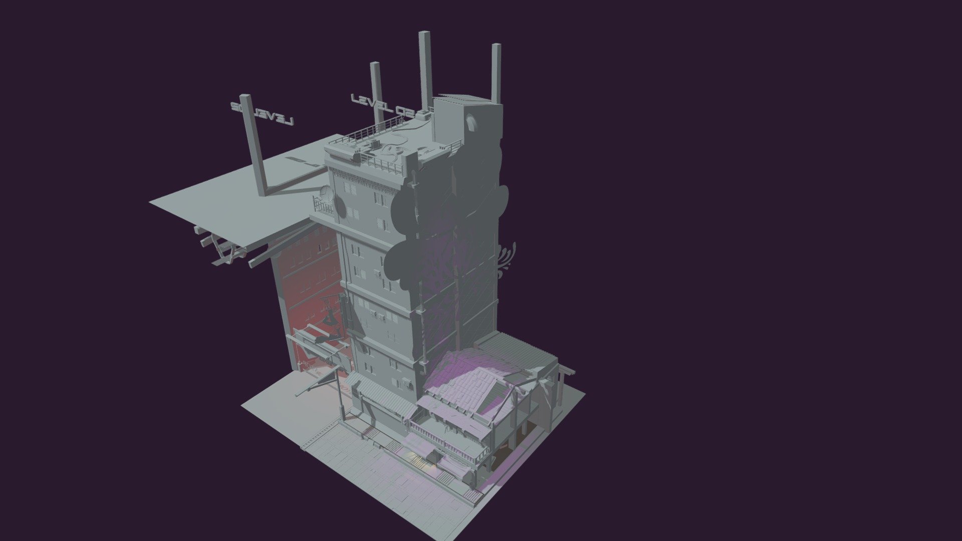 Cyberstreet_HW1/3 - Download Free 3D model by RomanPavl [8ef6991 ...