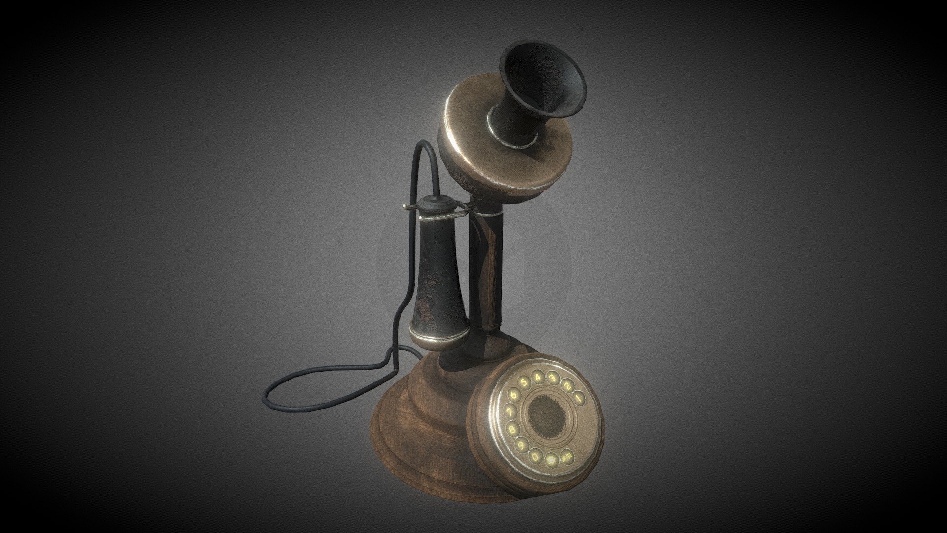 telephone - 3D model by Jaku (@Ja-ku) [8ef7ab7] - Sketchfab