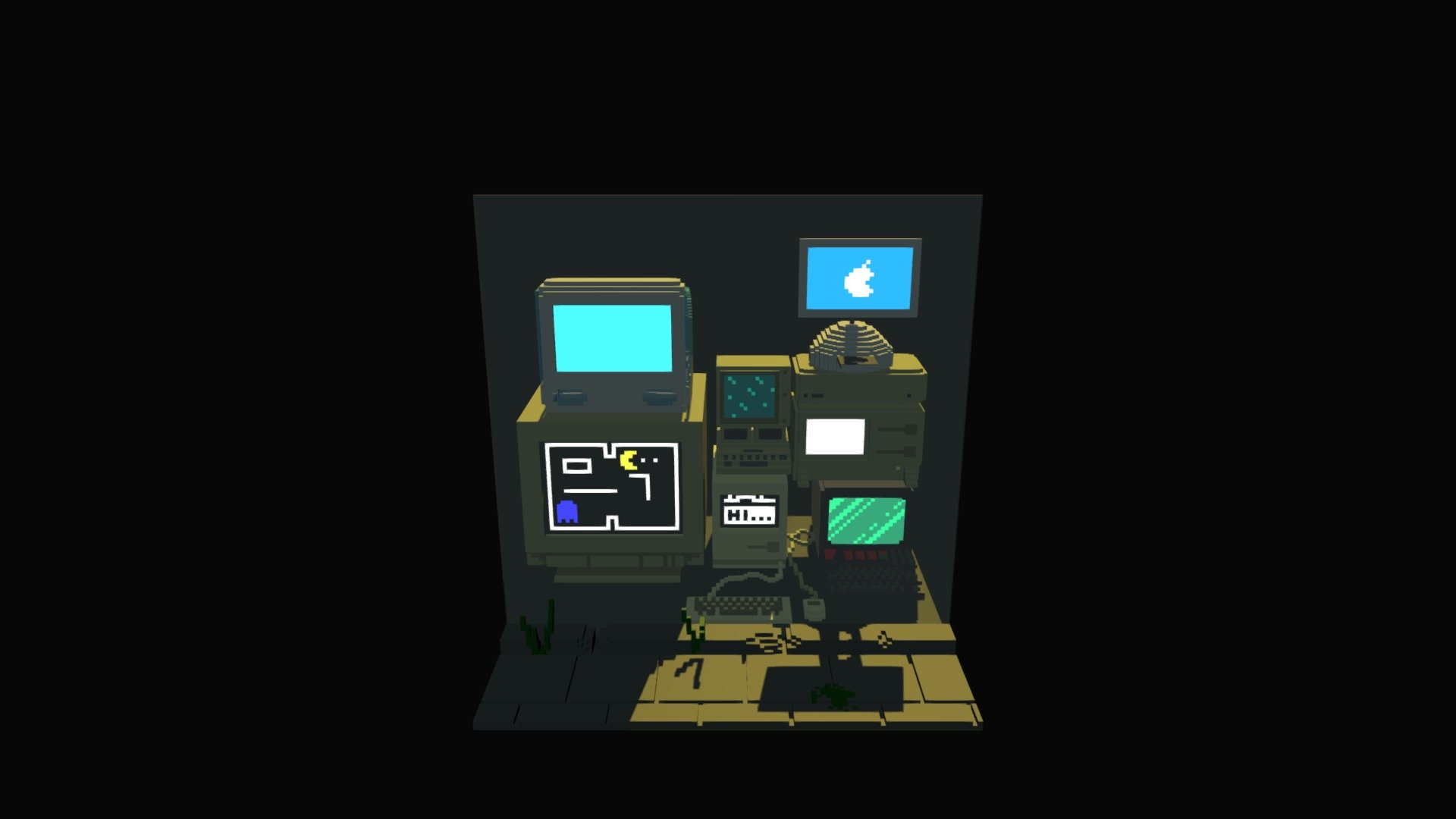 old apple/mac computers - 3D model by kosmitka.ogoniasta [8ef7fce ...