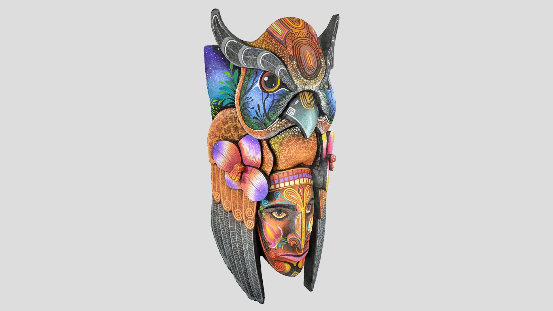 Ritual mask, photogrammetry - Download Free 3D model by yaro.pro ...