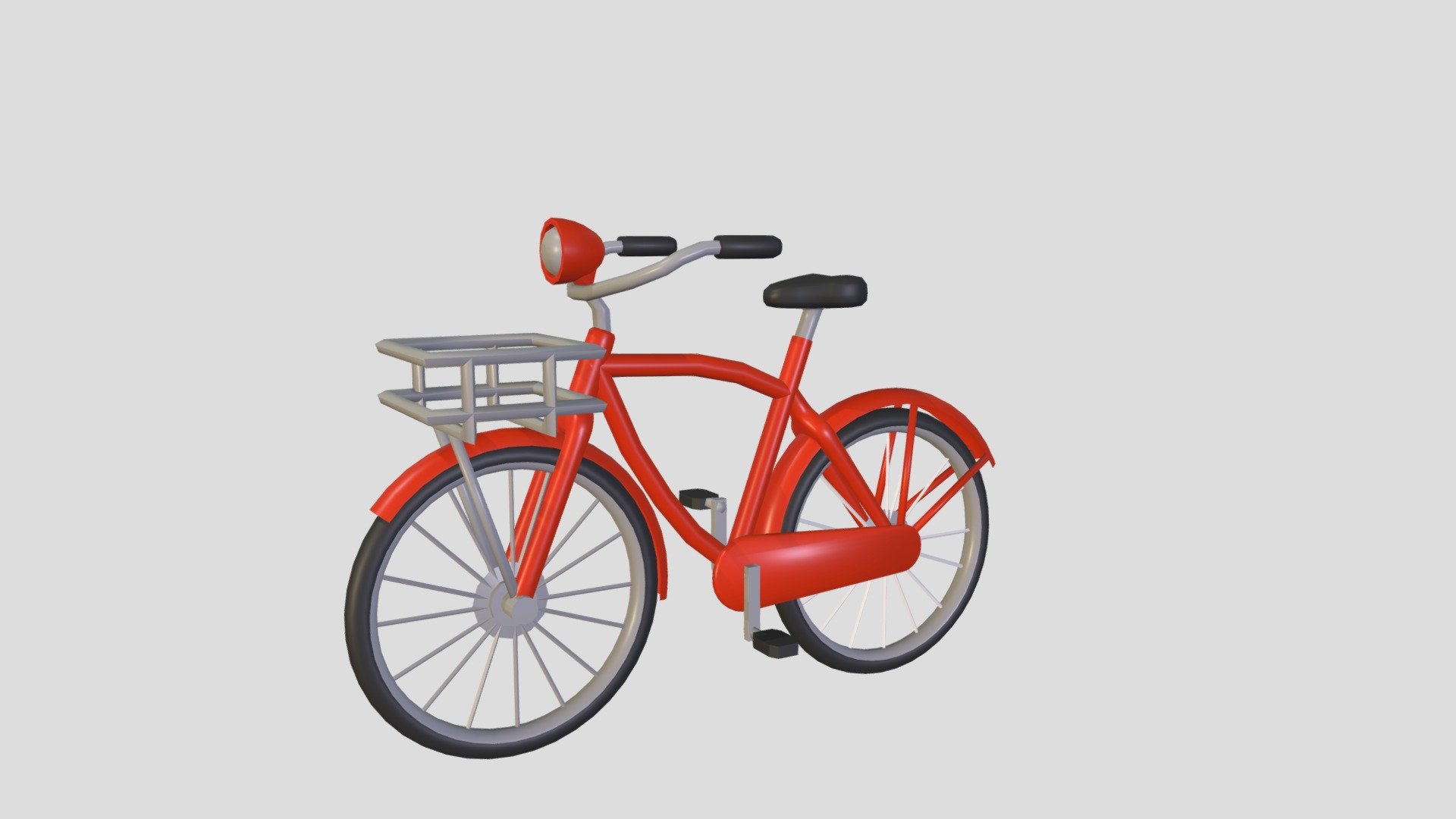 Bicycle - 3D model by ThingCrafter (@plaagmug) [8ef9bdb] - Sketchfab