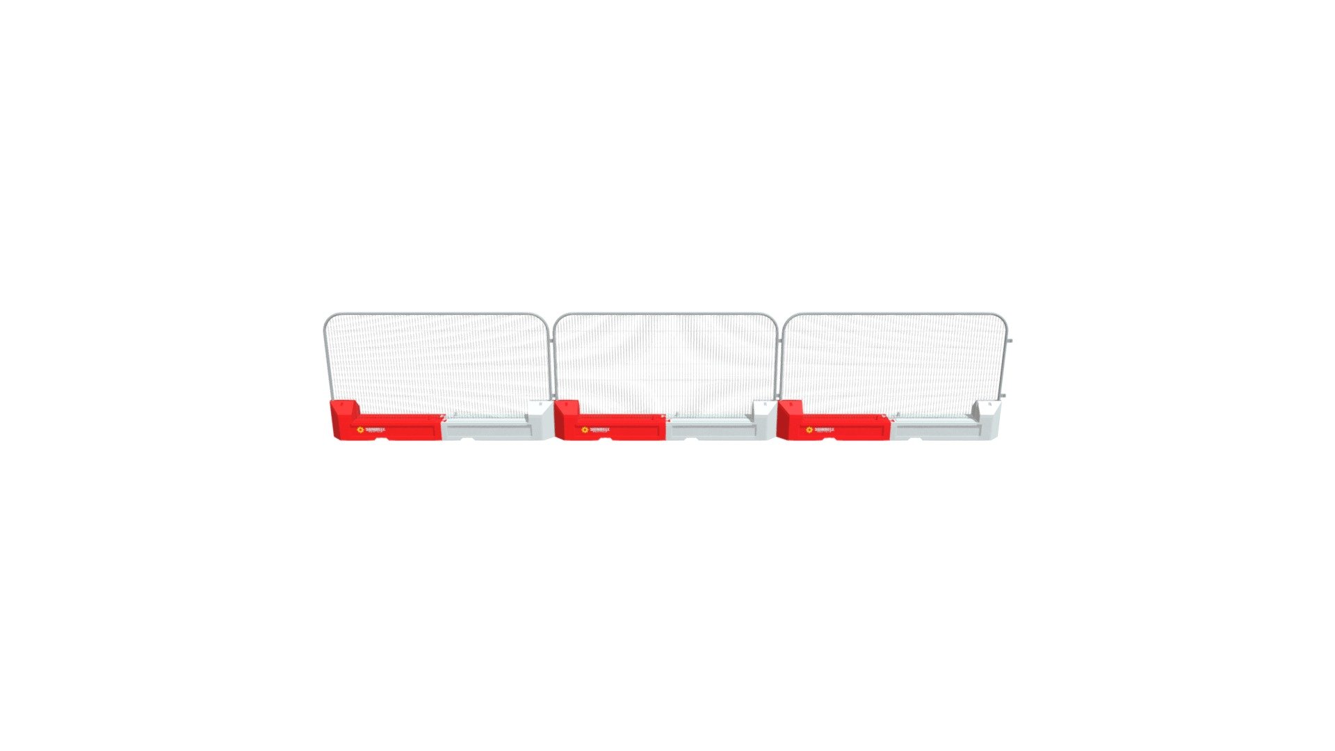 Sunbelt Rentals - Slot Block Barrier - Array - 3D model by bimstore ...