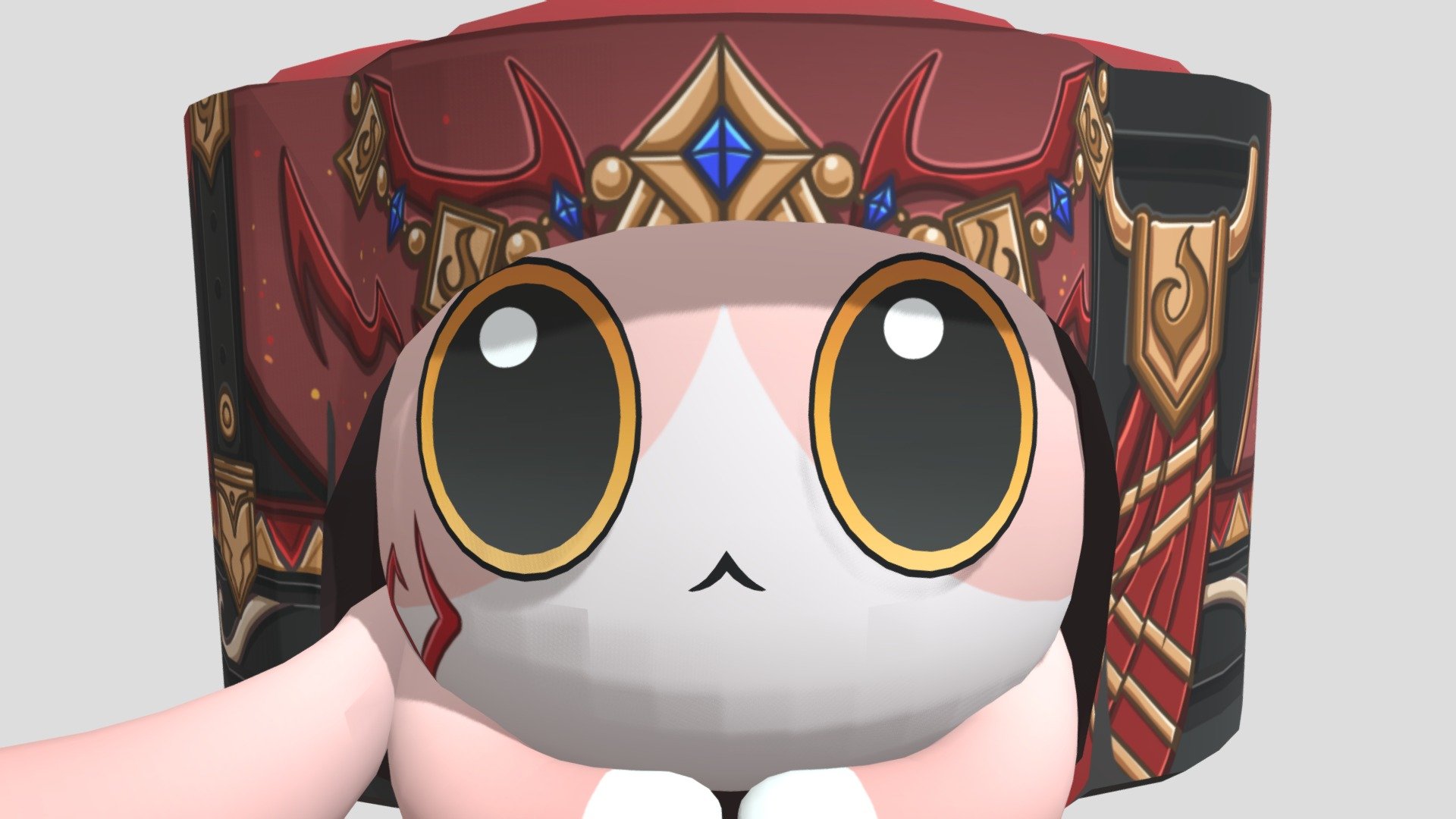 HSR - Mydei Cat Cake - 3D model by Crafty Glitches (@thecraftyglitchez ...