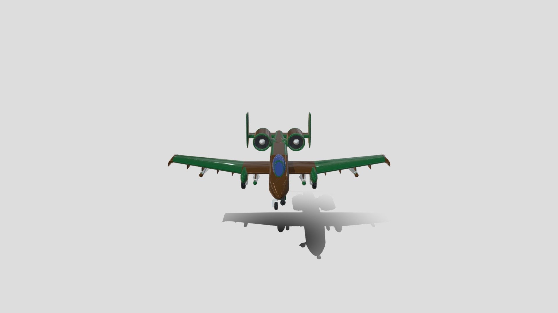A-10 Thunderbolt - Download Free 3D model by Awesome Ploy 3D ...