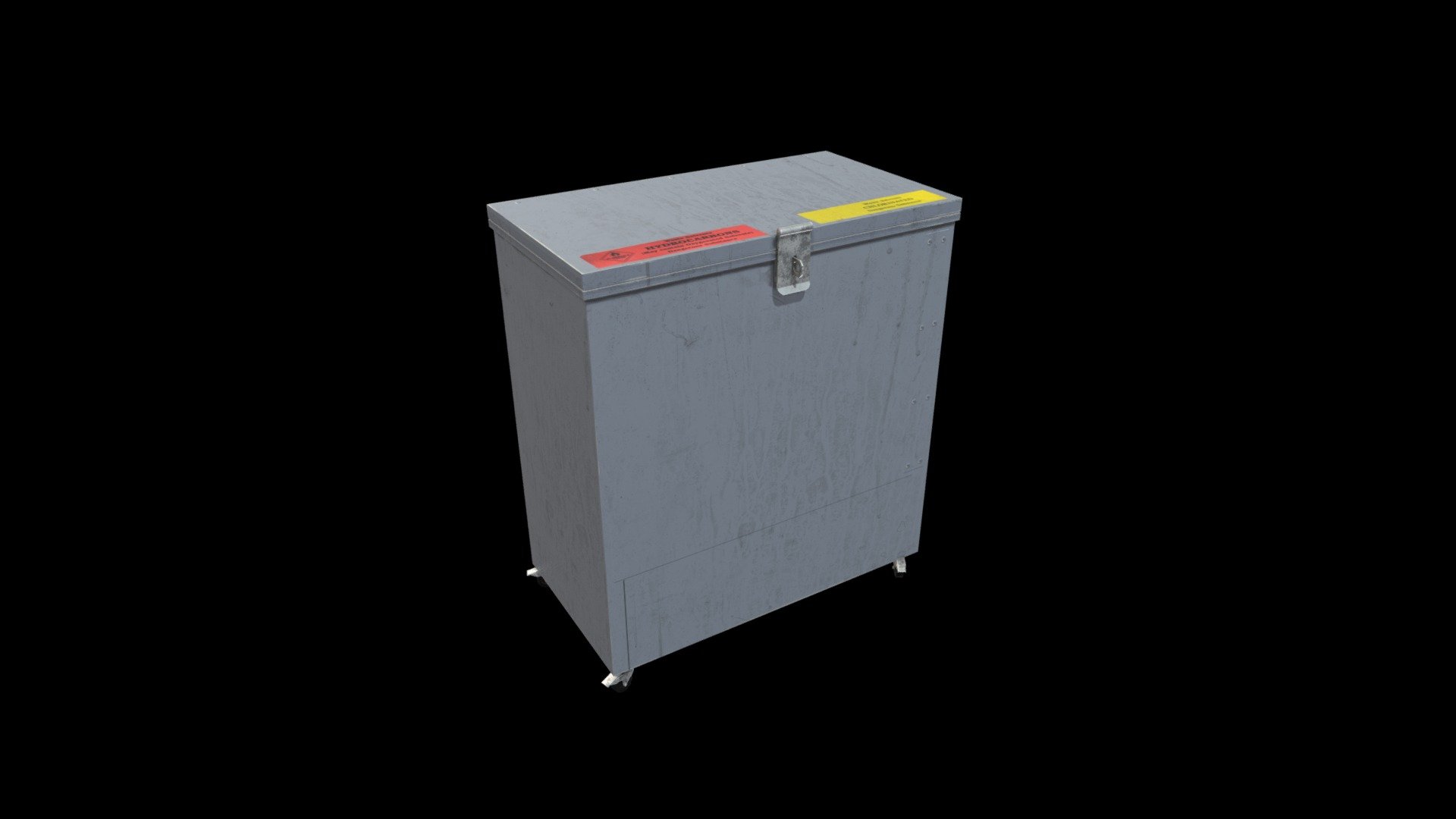 Waste Solvent Grey Box - 3D model by DigitalMediaLab [8f02cf3] - Sketchfab