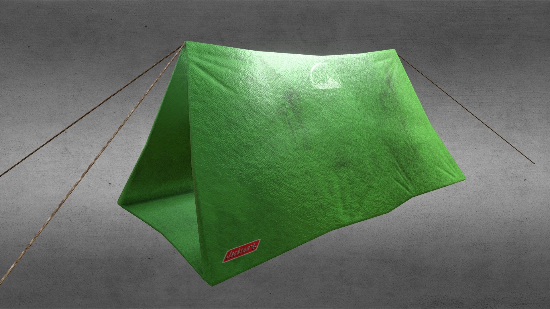 Triangle Tent - 3D model by 3DOToole [8f04ba9] - Sketchfab