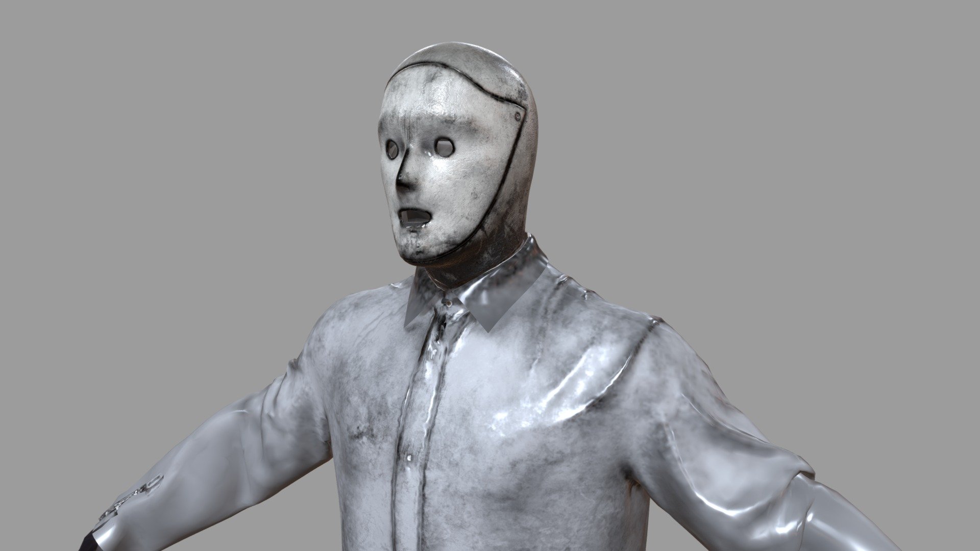 man wearing mask - Download Free 3D model by Long1119 (@ppphl1119 ...