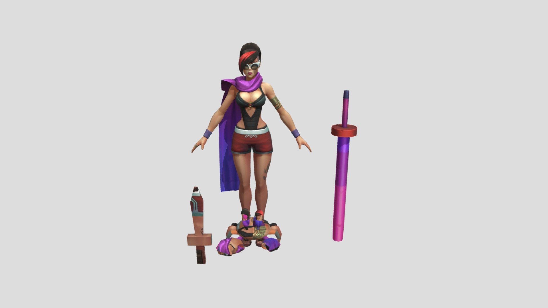 Pool-party-1 - Download Free 3D model by syriadilla [8f050d5] - Sketchfab