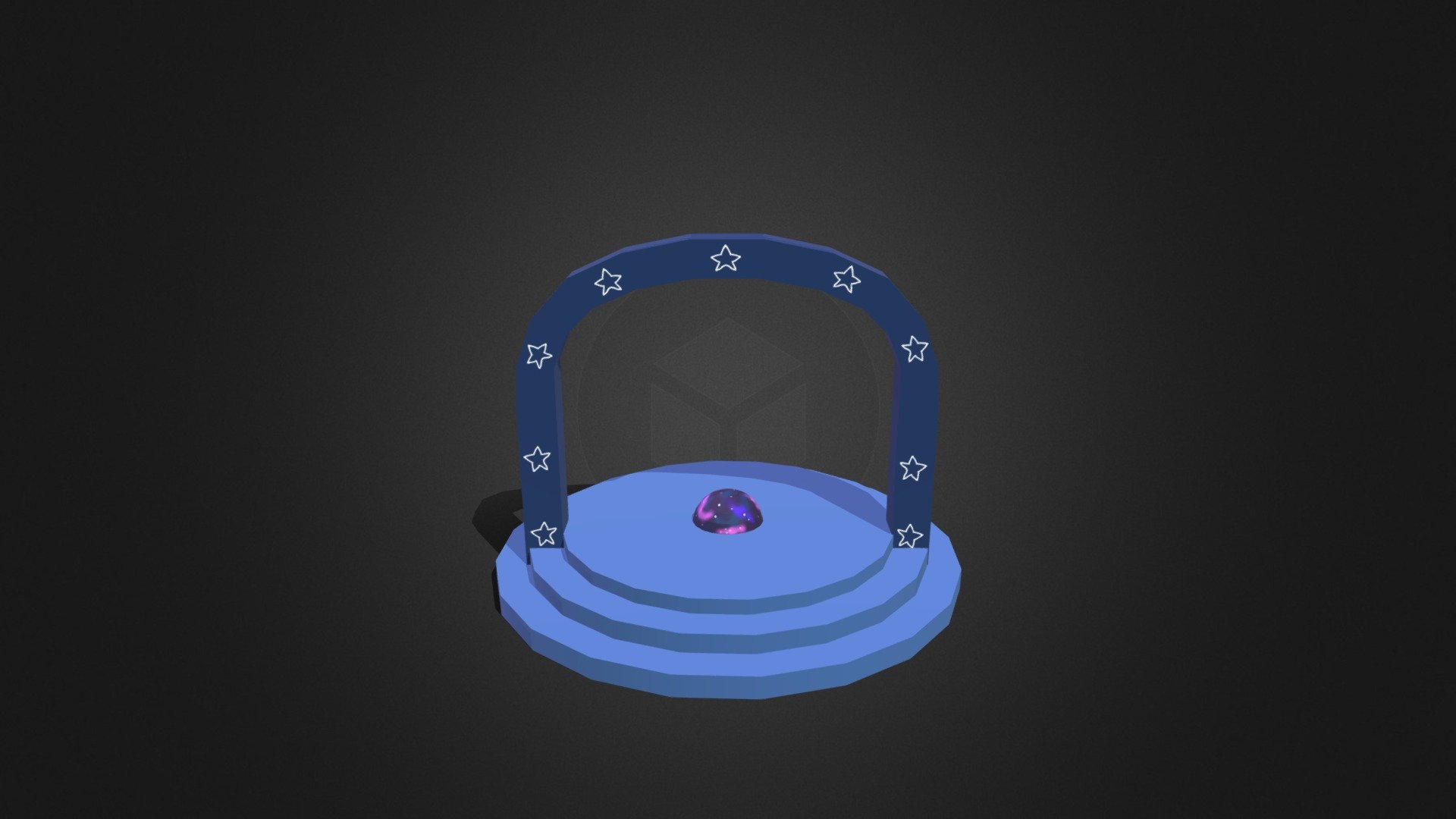 Space themed simple arch - Download Free 3D model by ear20210584 ...
