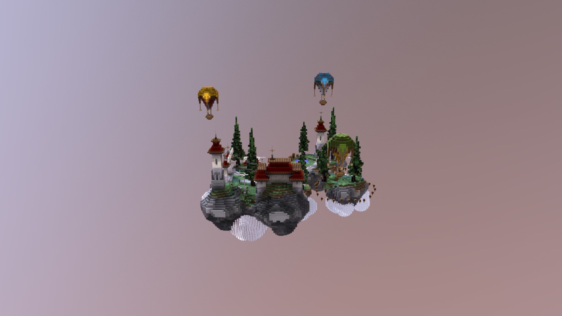 Skyblock spawn - 3D model by yenthly [8f06740] - Sketchfab