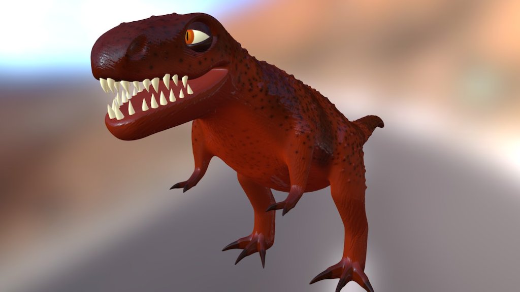 High Resolution T-Rex - 3D model by Filipe Ribeiro (@joaoribeiro ...