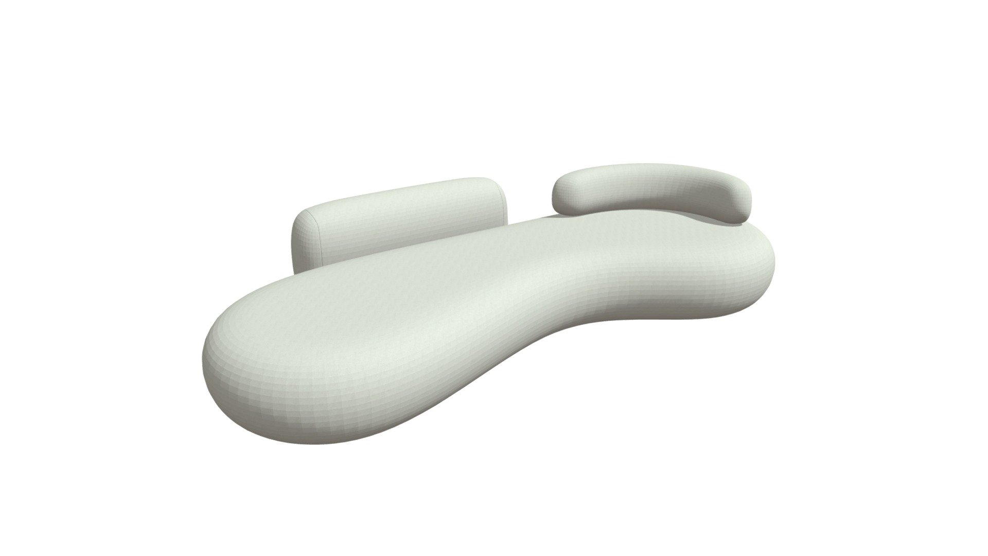 SOFÁ TEMPO ZEEA AGAVE CASA - Download Free 3D model by Grupo Oca ...