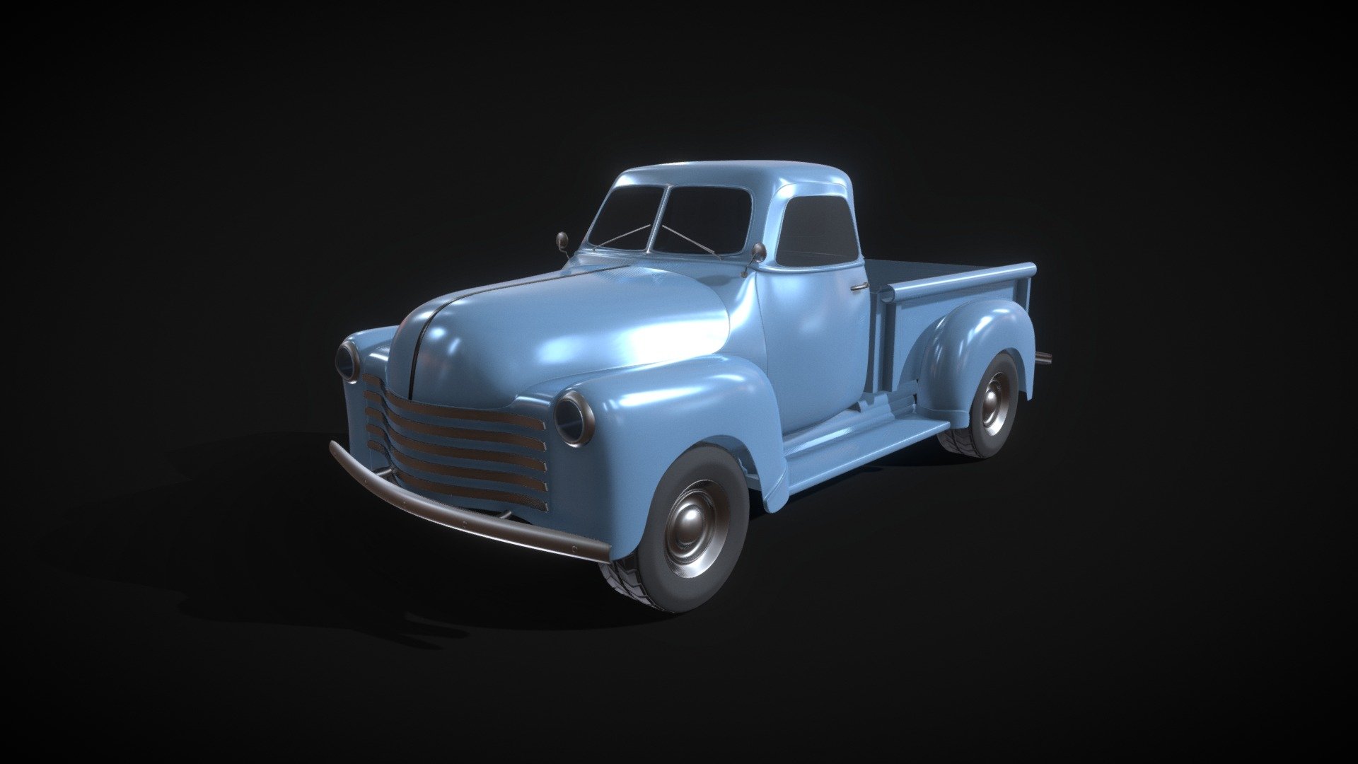 Chevrolet 3100 Model - 3D model by Naveen Kumar (@Naveen_Kr) [8f0711f ...