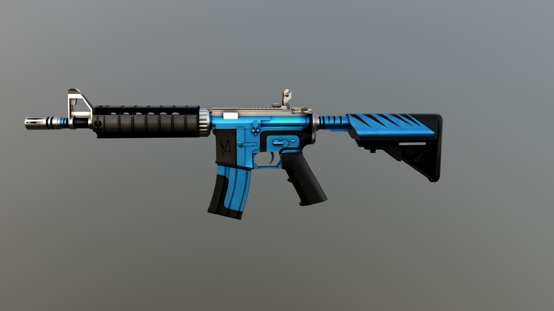 M4a4 commander cold - 3D model by syrusek [8f08042] - Sketchfab