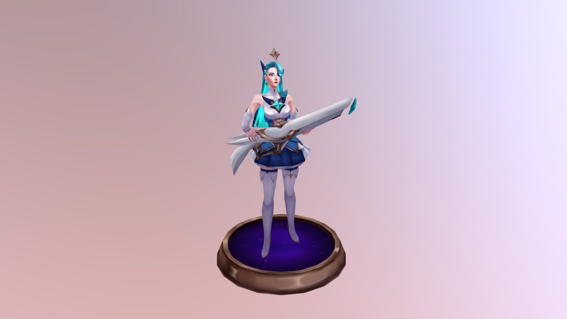 Star Guardian Caitlyn - Fan Skin - 3D model by shweevie [8f0817e ...