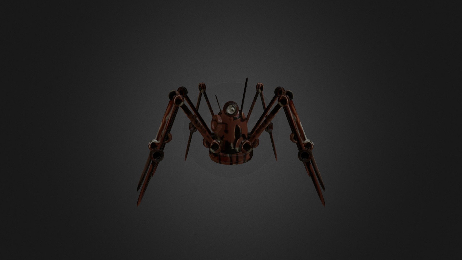 SpiderRobo - 3D model by iamscissors [8f084d4] - Sketchfab