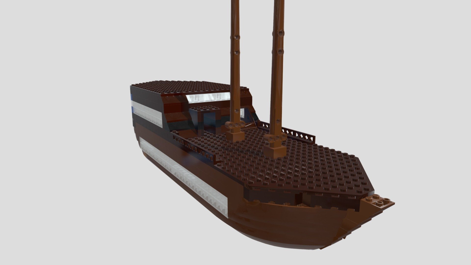 Lego Ship (Detailed Interior) - Download Free 3D model by Awesome Ploy ...