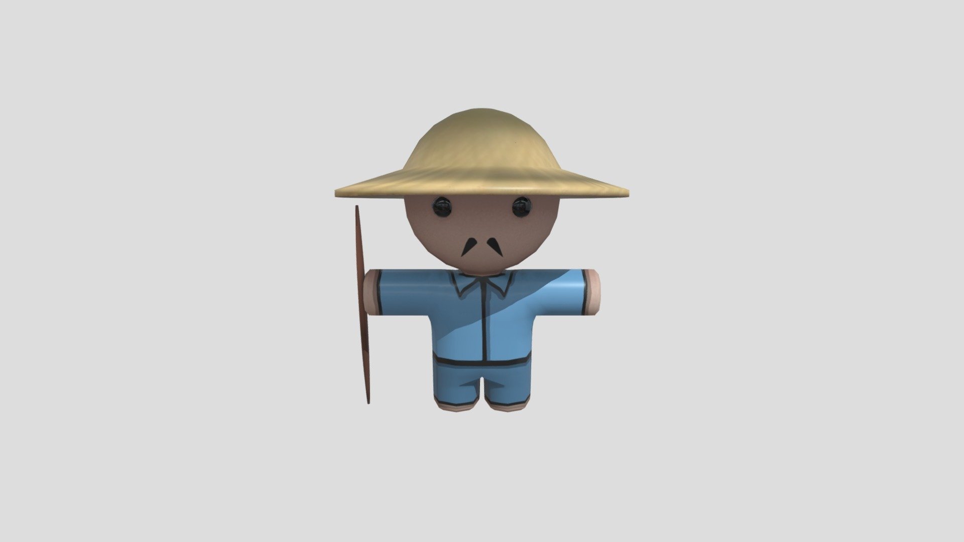 Boat Man - VRChat Avatar - Unity 3d - Buy Royalty Free 3D model by LB3D ...