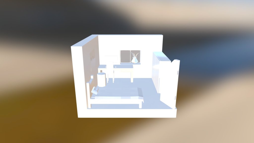 SimpleRoom - Download Free 3D model by torinbalts [8f0b25d] - Sketchfab