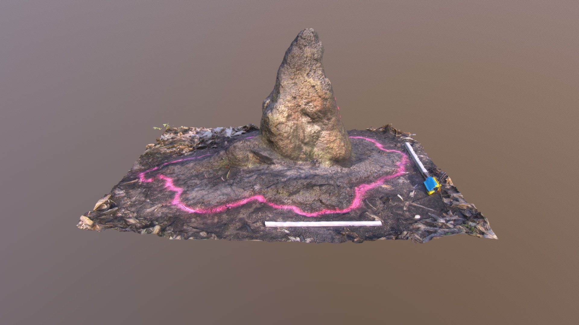 Termite mound Ms8-2016 - 3D model by pnauer [8f0bcac] - Sketchfab