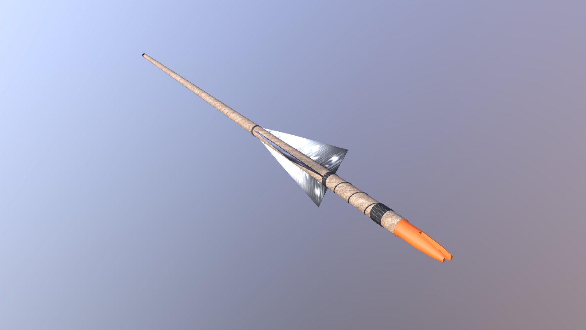 Bullet Tip Wooden Arrow - 3D model by SanzLA [8f0bcaf] - Sketchfab