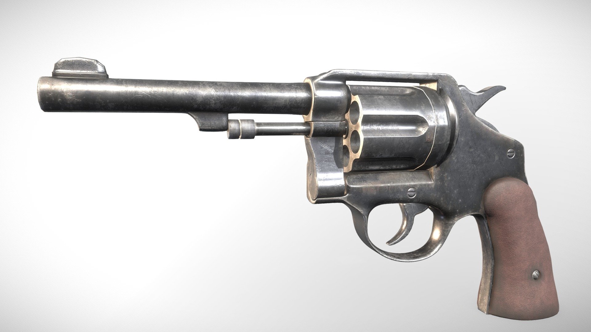 Old Revolver - 3D model by Xar.3D (@Xork) [8f0e2fd] - Sketchfab