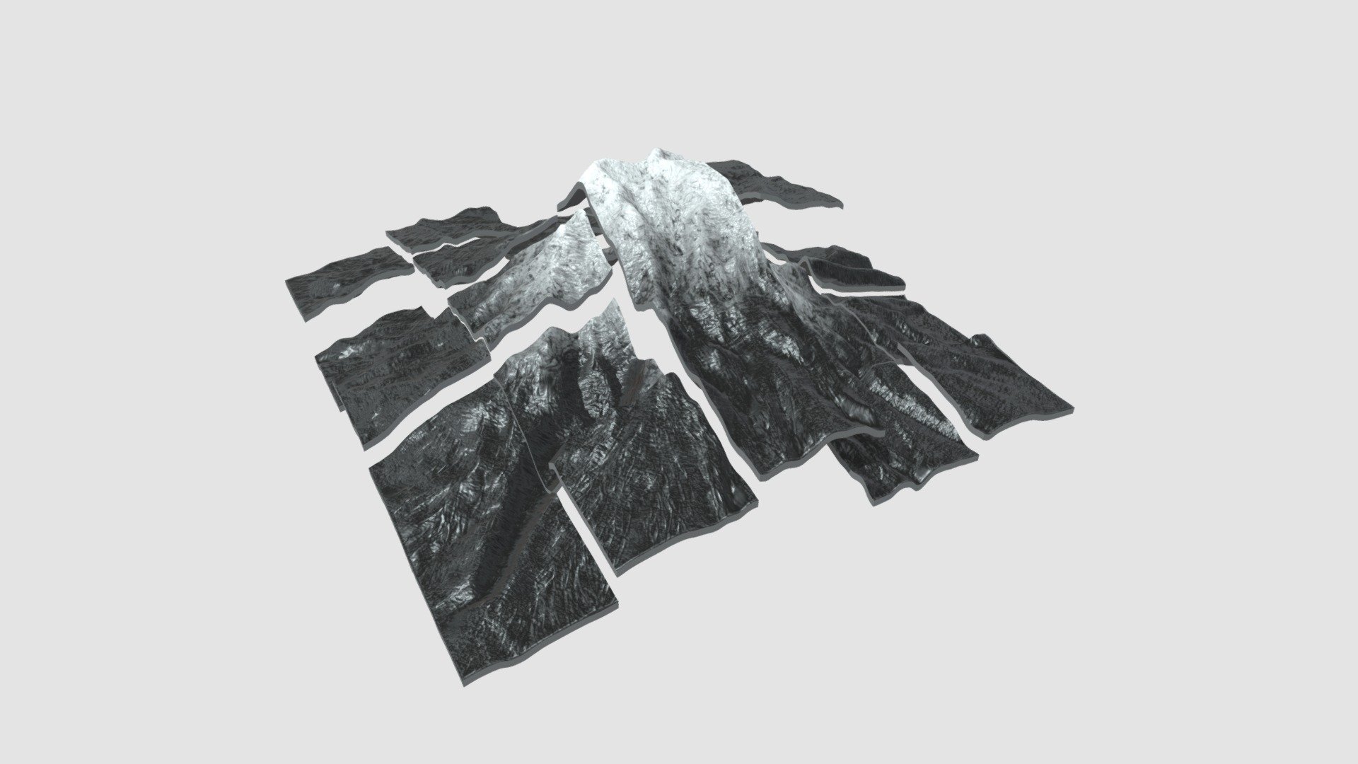 Digital Realities - Mountain - 3D model by ivan.bellezza95 [8f0e519 ...