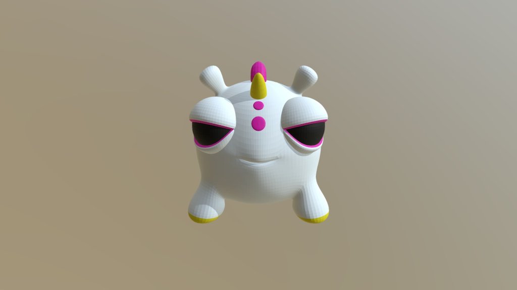 Unicorn Blerb - 3D model by Desert Daydreams (@DesertDaydreams ...