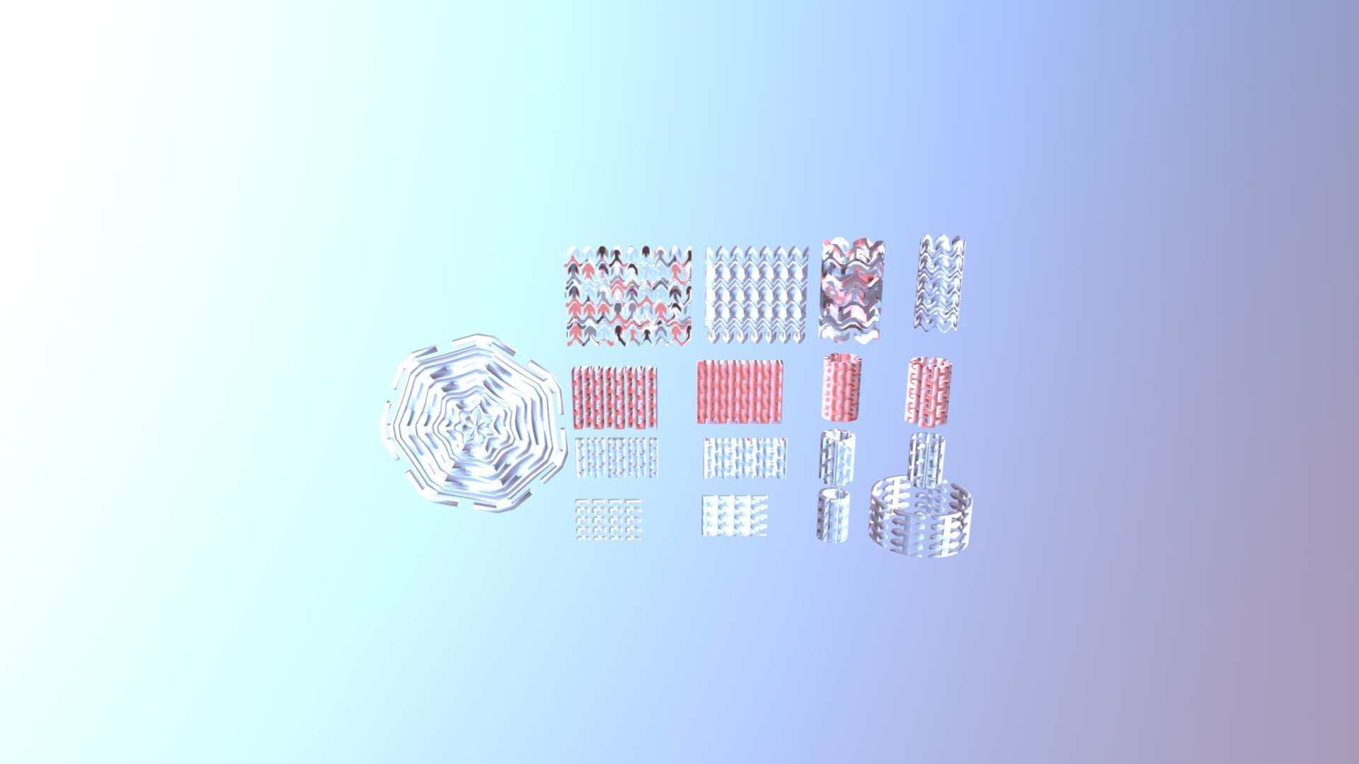 Package of $our Interlocking Lattice - 3D model by ZombiePlayroom ...