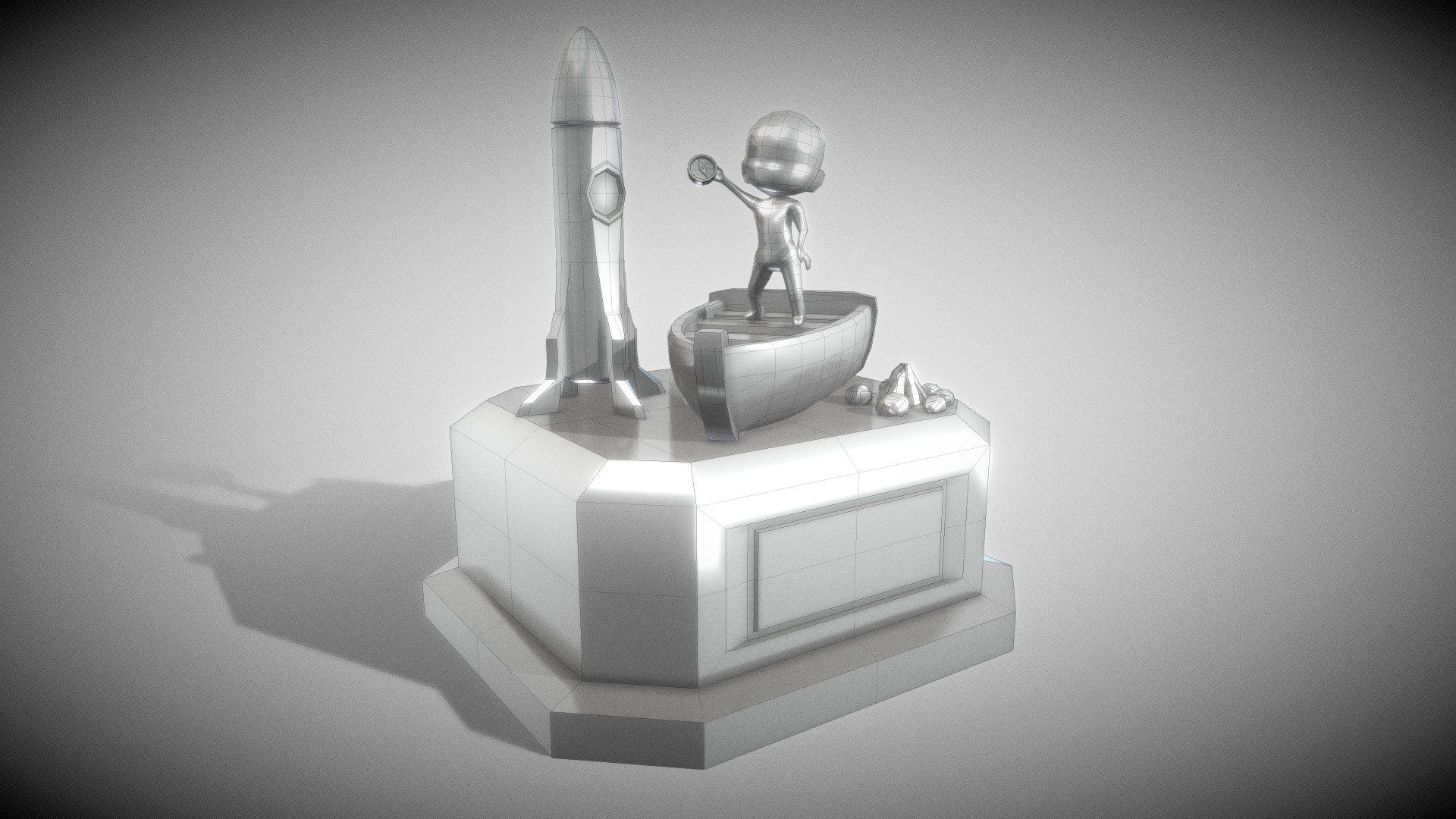 Trophy - 3D model by shet123888 [8f11dc2] - Sketchfab