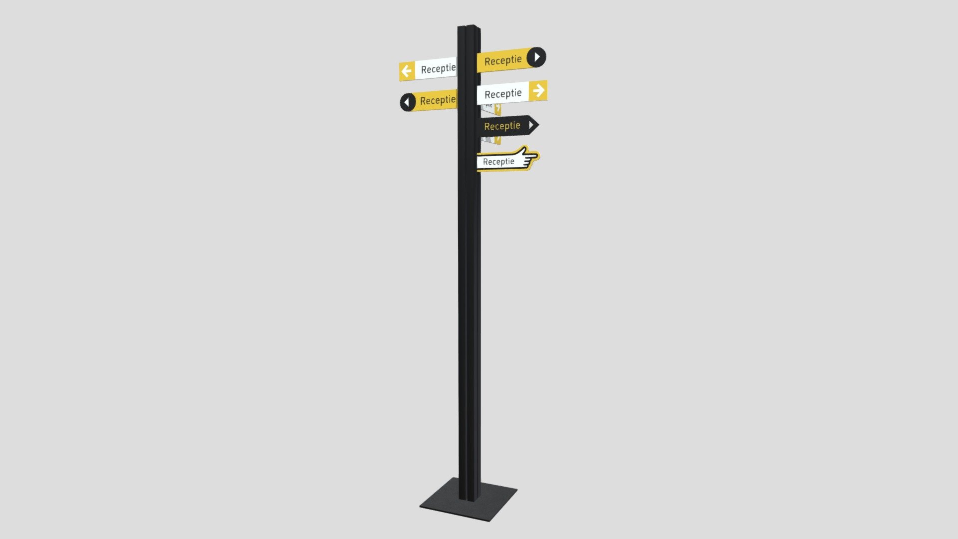 Wayfinding-3-arrows - Download Free 3D model by Sflex [8f122fa] - Sketchfab