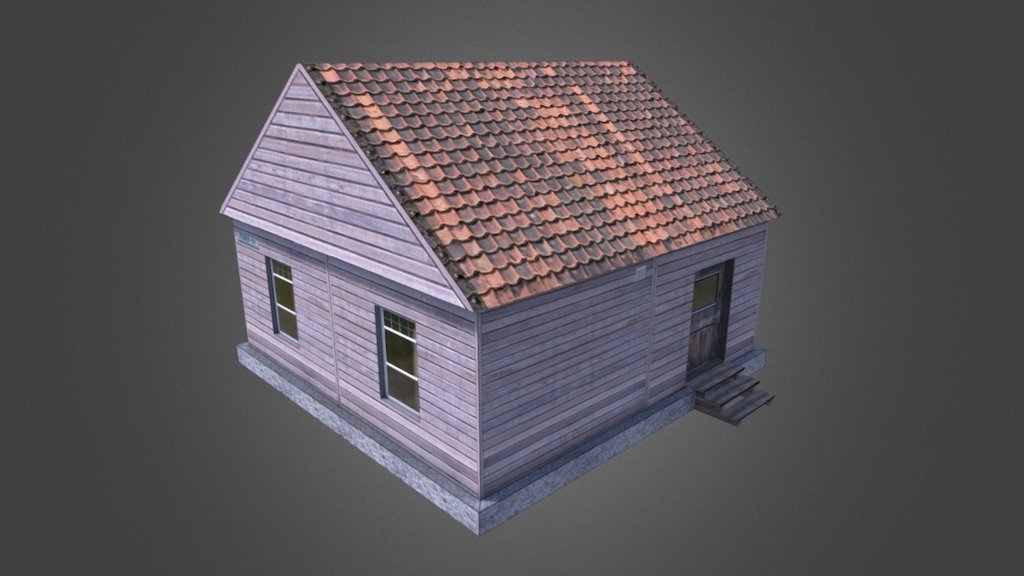 Small house - Download Free 3D model by azex [8f125d1] - Sketchfab
