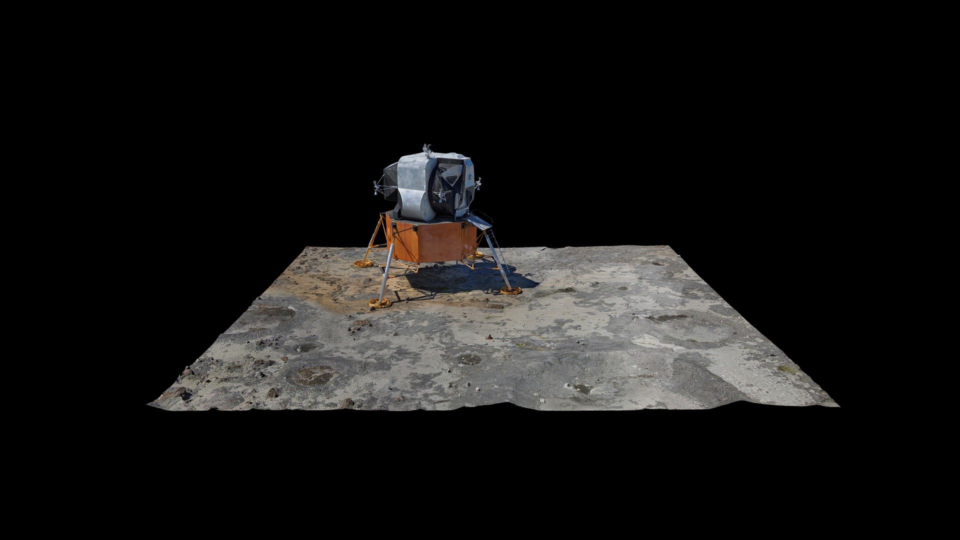 Lunar Lander 3D Model - 3D model by Skydio [8f12afa] - Sketchfab