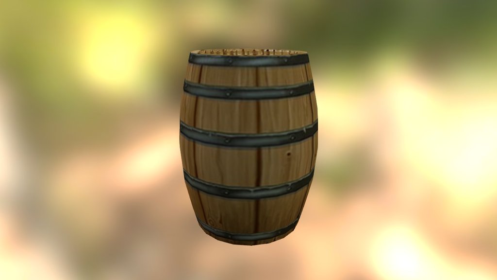fantasy asset: barrel - 3D model by jamen springmann (@jamenspringmann ...