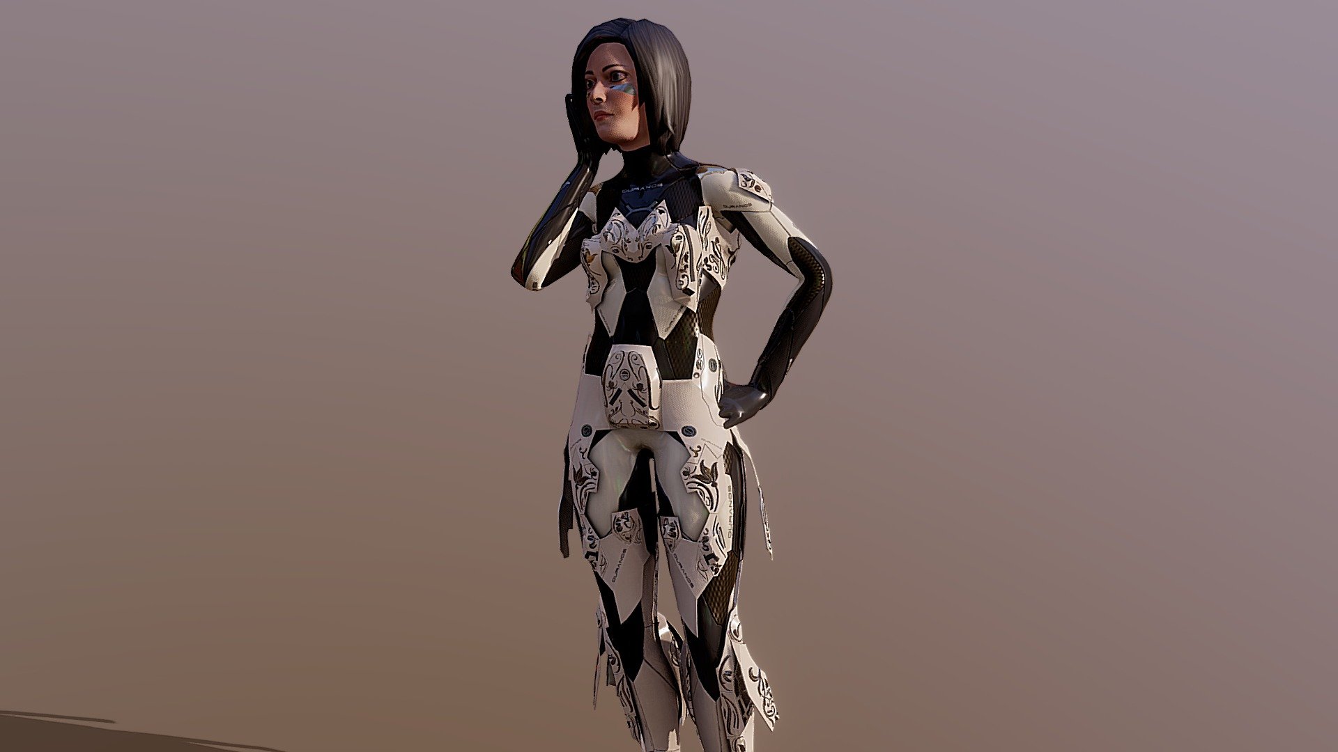 Procedural Hard Surface Modeling Test 14 003 3d Model By Asaito