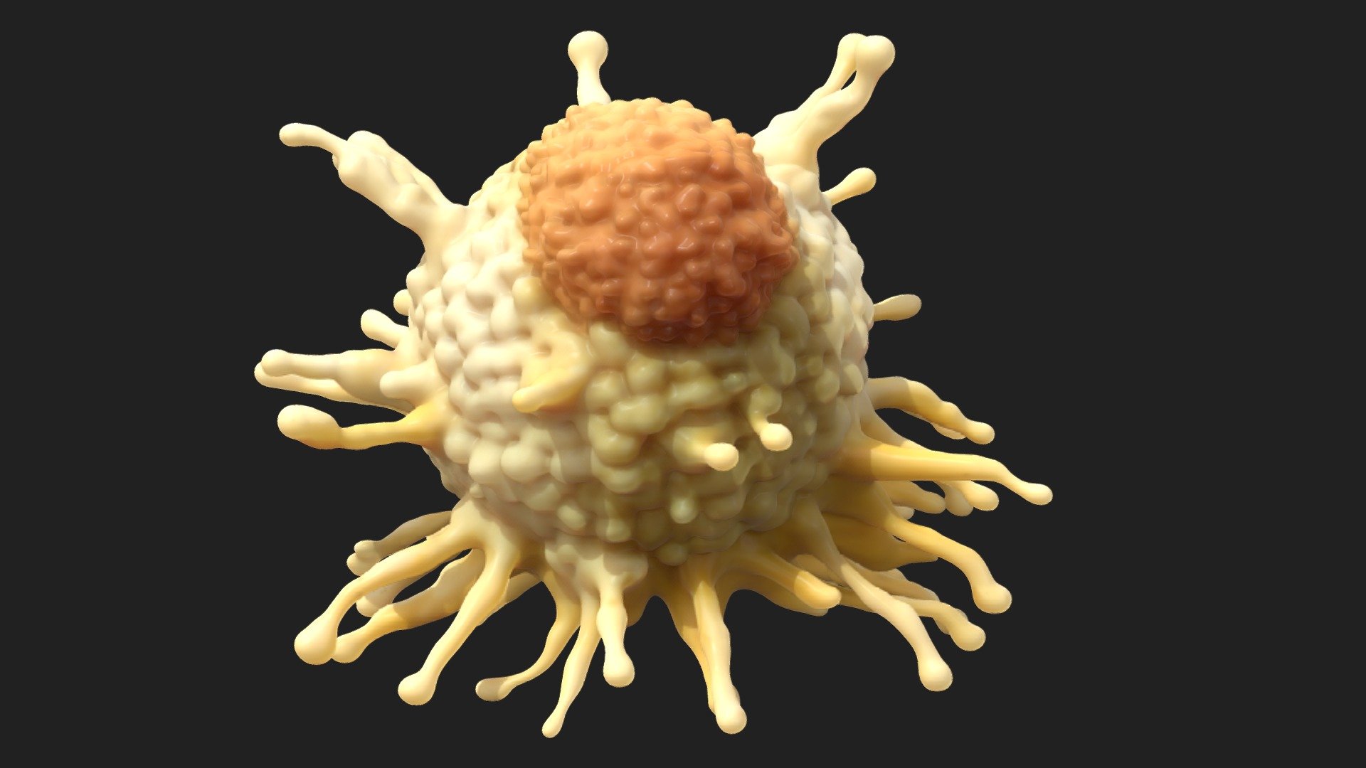 Cancer Cell Tumor - 3D model by zames1992 [8f15f88] - Sketchfab
