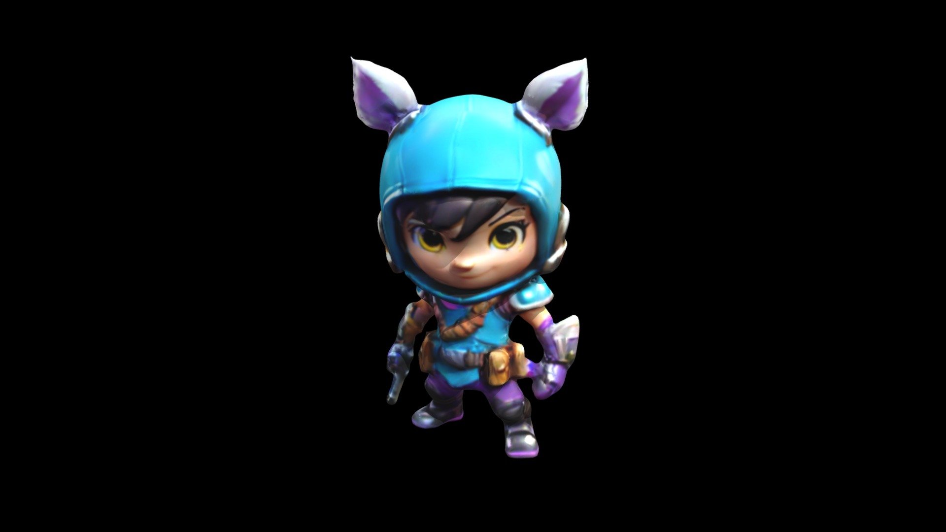 The Fortnite Battle Bus character poster shows a - Download Free 3D ...