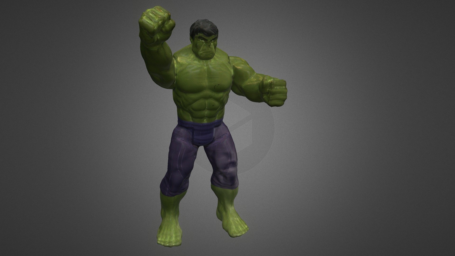 Hulk action figure - posed - Download Free 3D model by Reo Creative ...