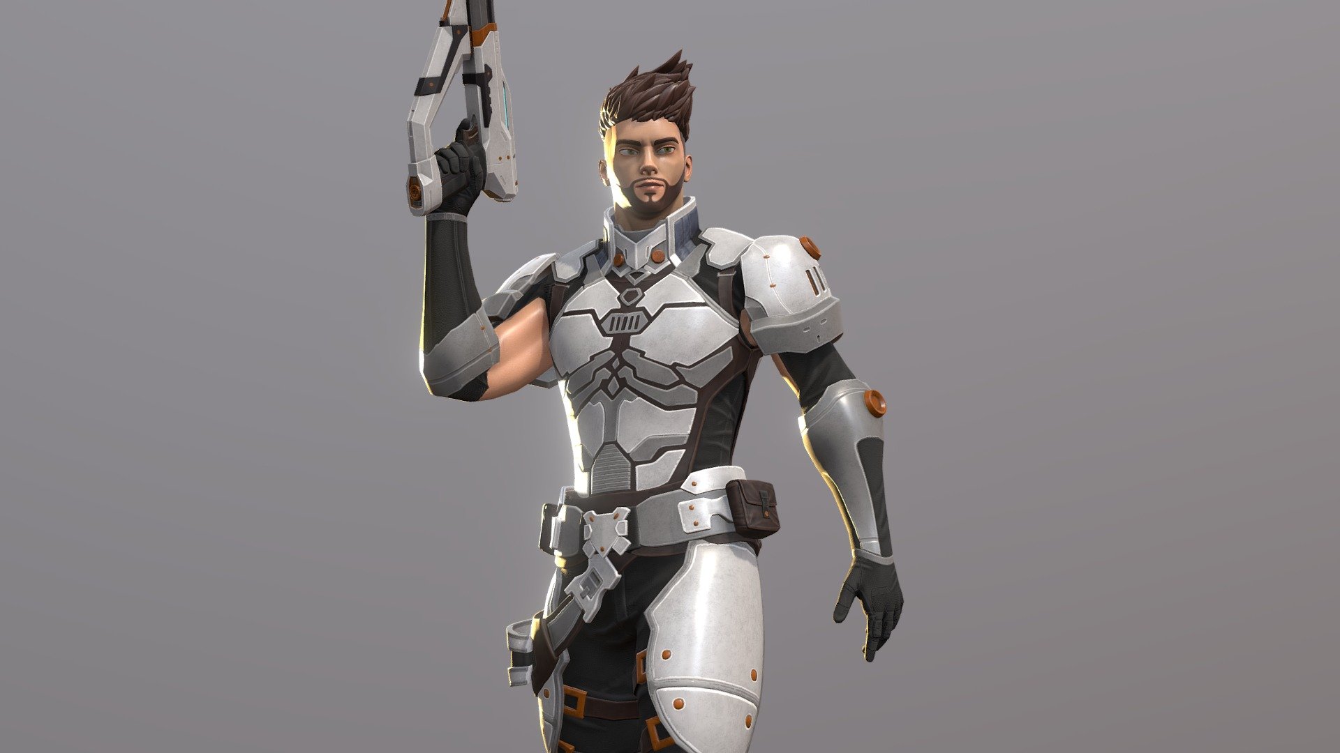 Hero Character - Buy Royalty Free 3D model by aleon [8f1a364 ...