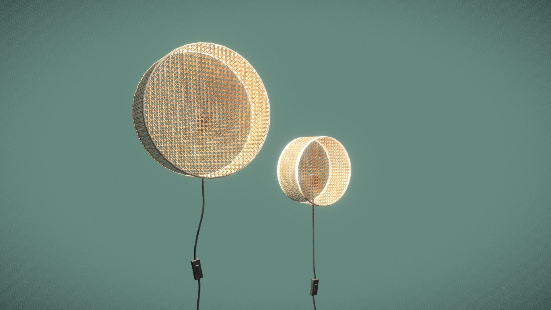 Modern Wall Lamp - Download Free 3D model by Bouncelight (@Bouncelight ...