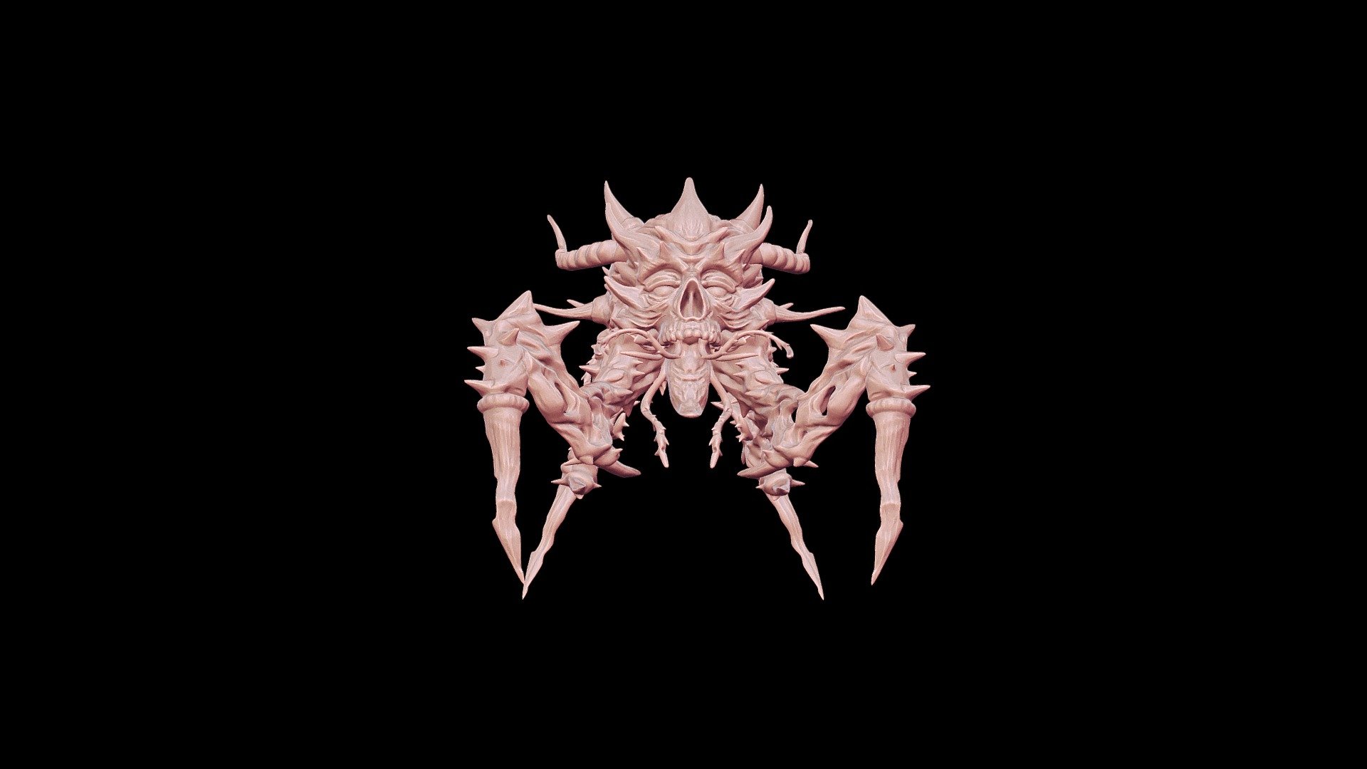 Head Spider - 3D model by ianschmidtart [8f1bd0f] - Sketchfab