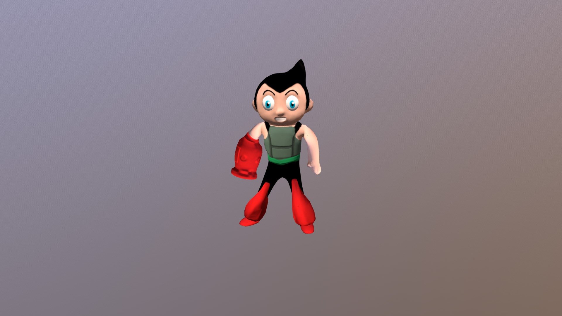 Comet Boy Animation - 3D model by John Muniz (@JohnMuniz) [8f1be99 ...