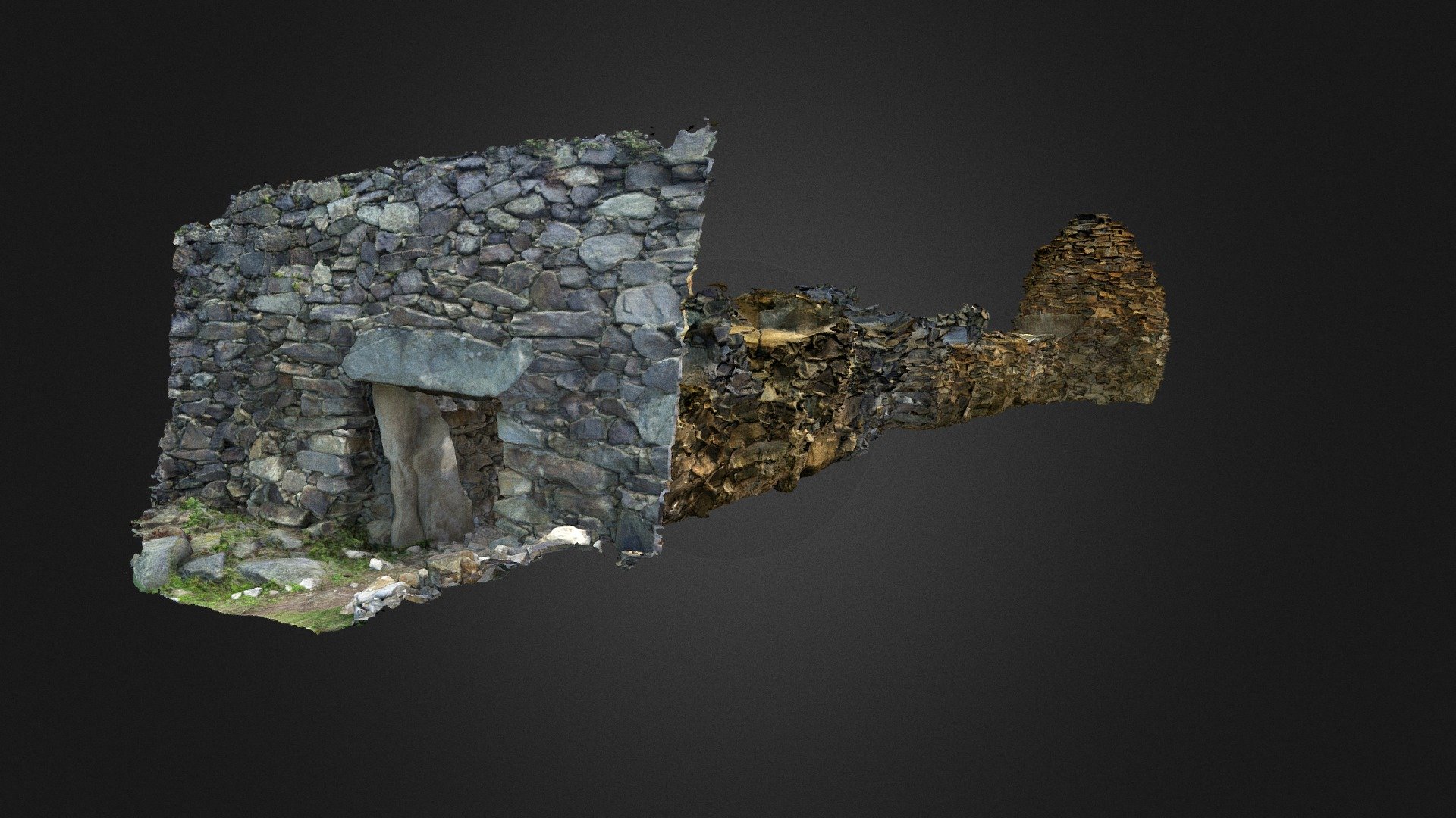 Dolmen G' Barnenez Finistère France - 3D model by Florian Cousseau ...