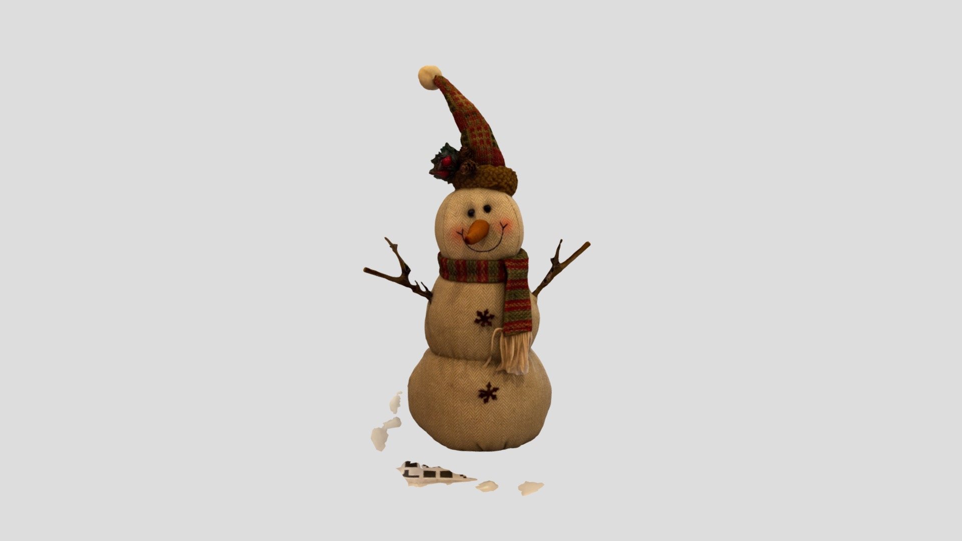 Snowman - Download Free 3D model by Project80Pete [8f1dc10] - Sketchfab