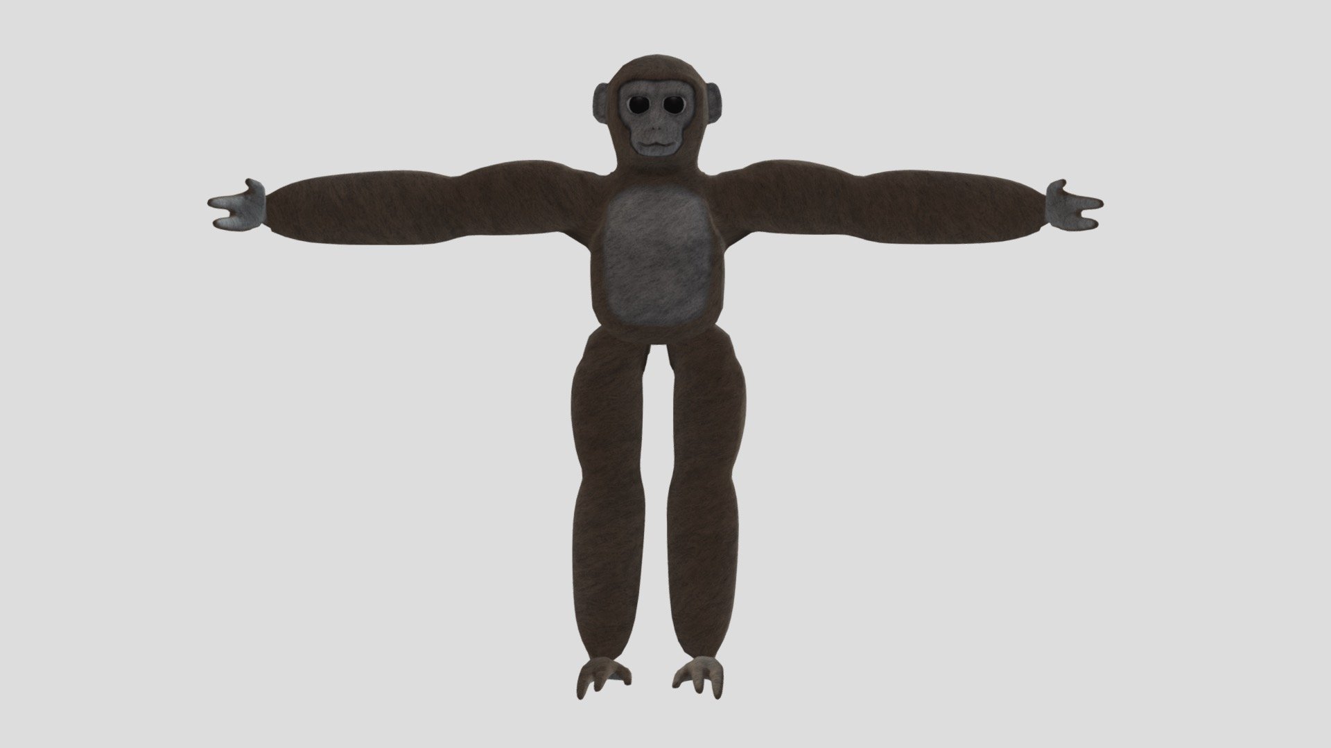 Lethal ape player with legs - Download Free 3D model by Leo / the ...
