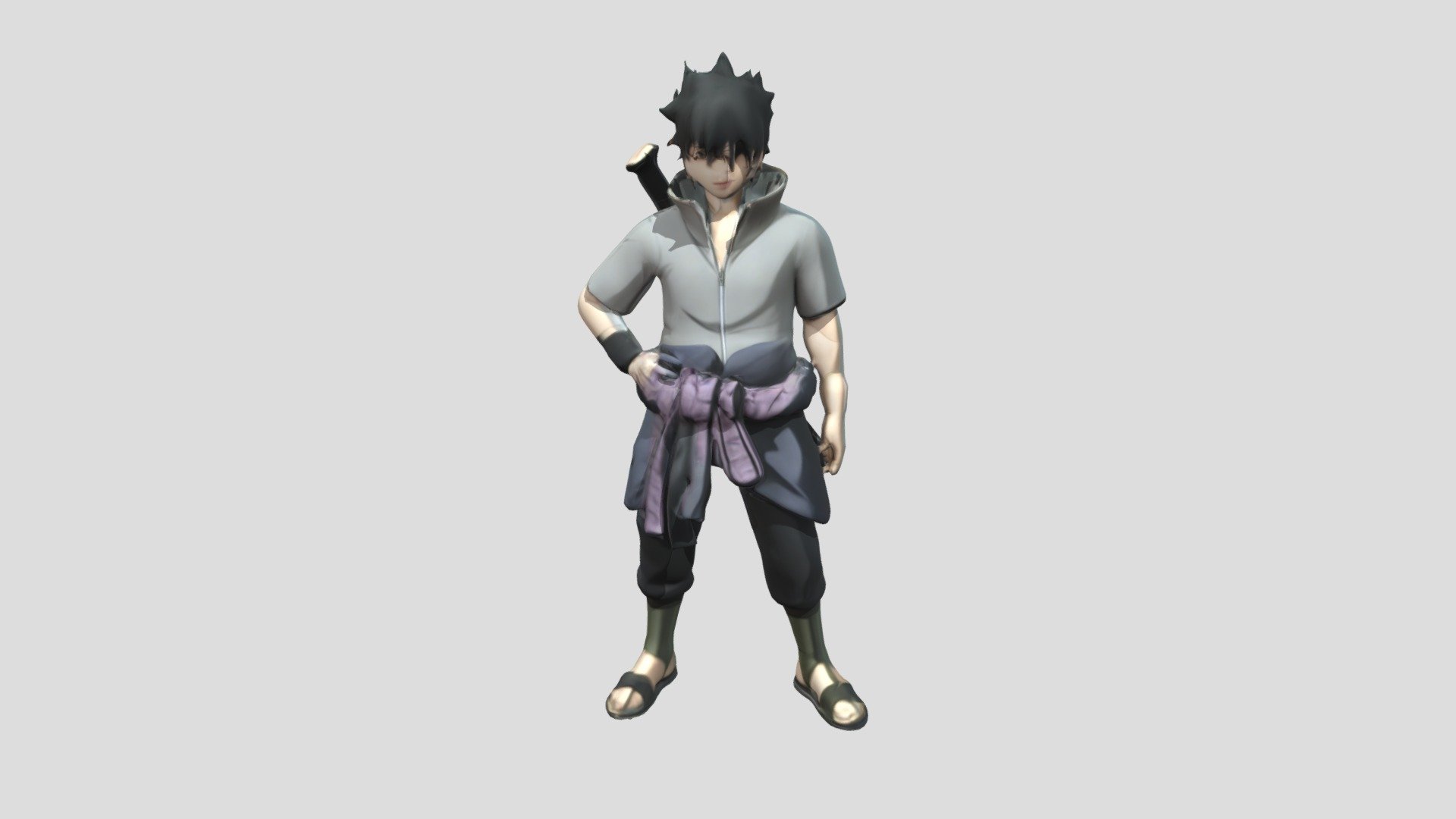 Sasuke - 3D model by Sketsa (@arepeace1983) [8f2079b] - Sketchfab