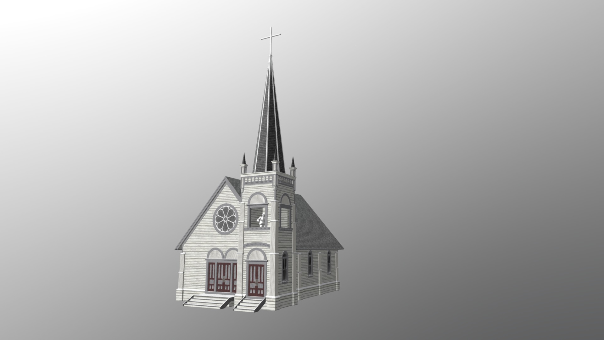 CHURCH - 3D model by EVAN SPENCE (@adftw) [8f2112c] - Sketchfab